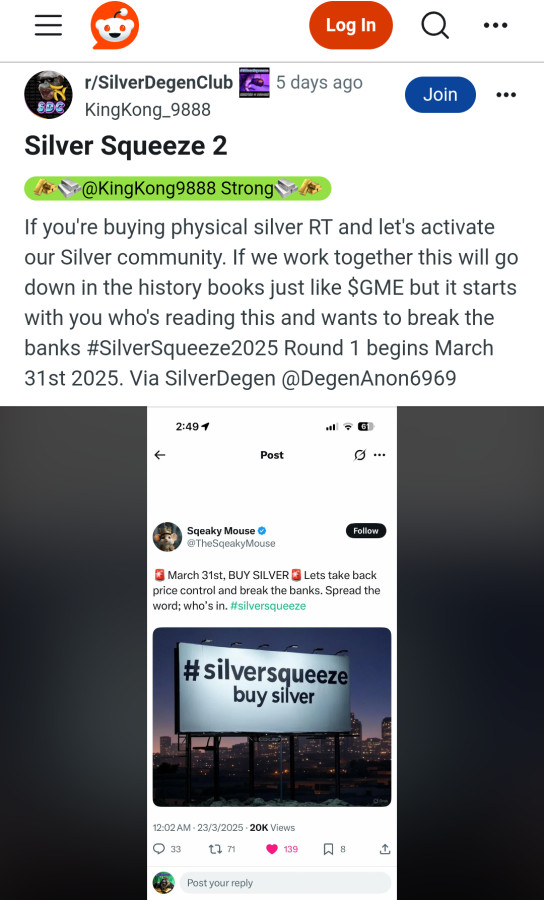 3/24白銀ETF增加424噸 - 黃金投資討論區